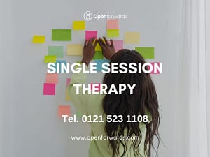 Single Session Therapy & Support at Openforwards in Birmingham